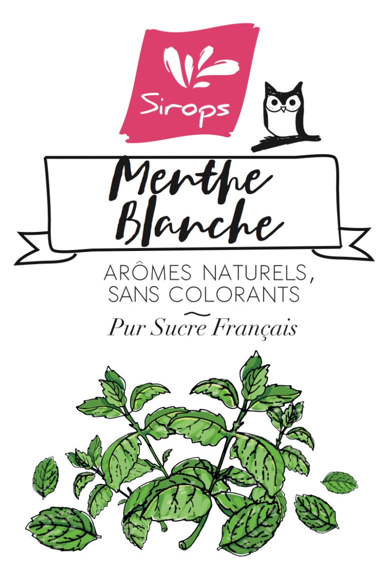 Sirop Menthe Blanche BIB Bag in box | O Chwette Boissons